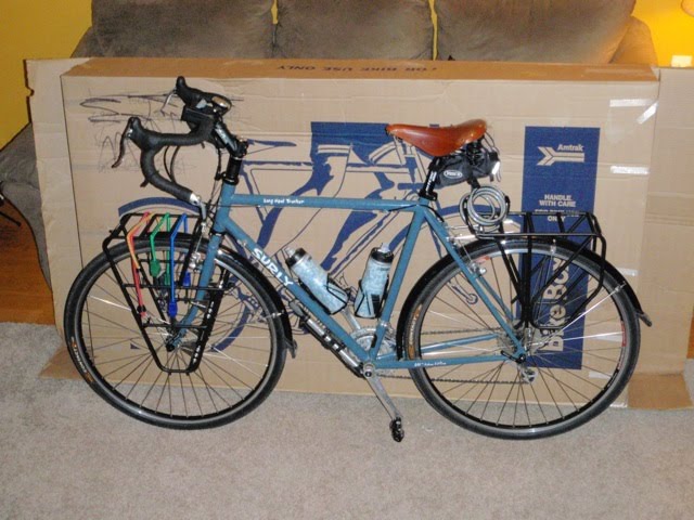 Matt's Great Allegheny Passage and C & O Ride: Amtrak Bike Box