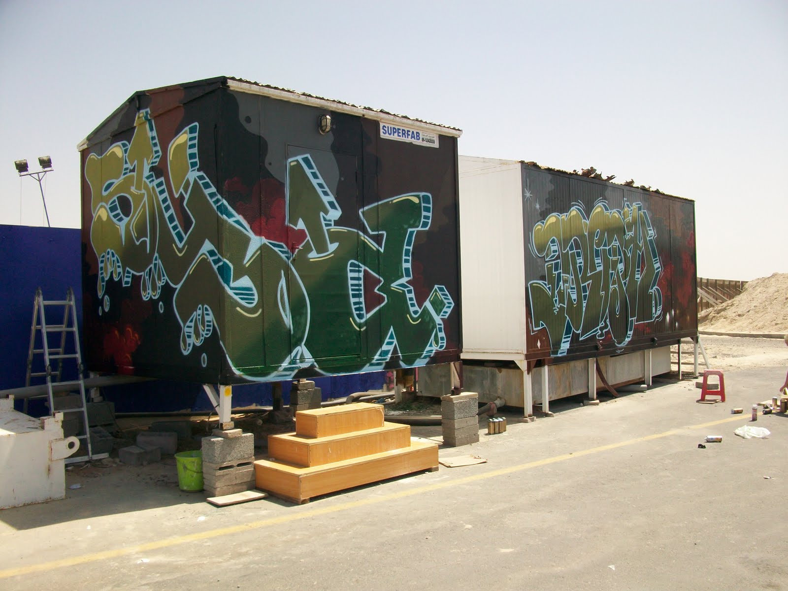 Dubai Graffiti, Sya One: Dreph at Dubai Festival city