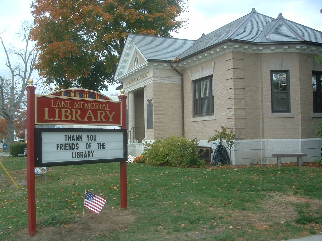Lane Memorial Library Blog: October 2010