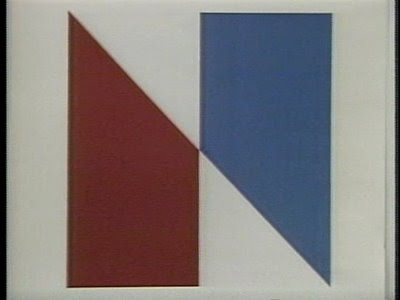 KINESCOPE HD: "N" marks the spot- Rare NBC News animation - circa 1978