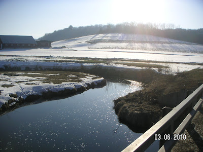 Trout Fishing Western Wisconsin: Blue River, Grant County 03/06/10