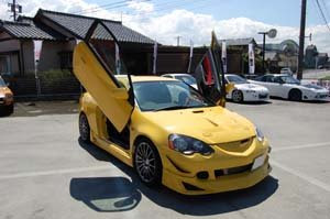 Project Racing Specs: Awesome bodykit DC5