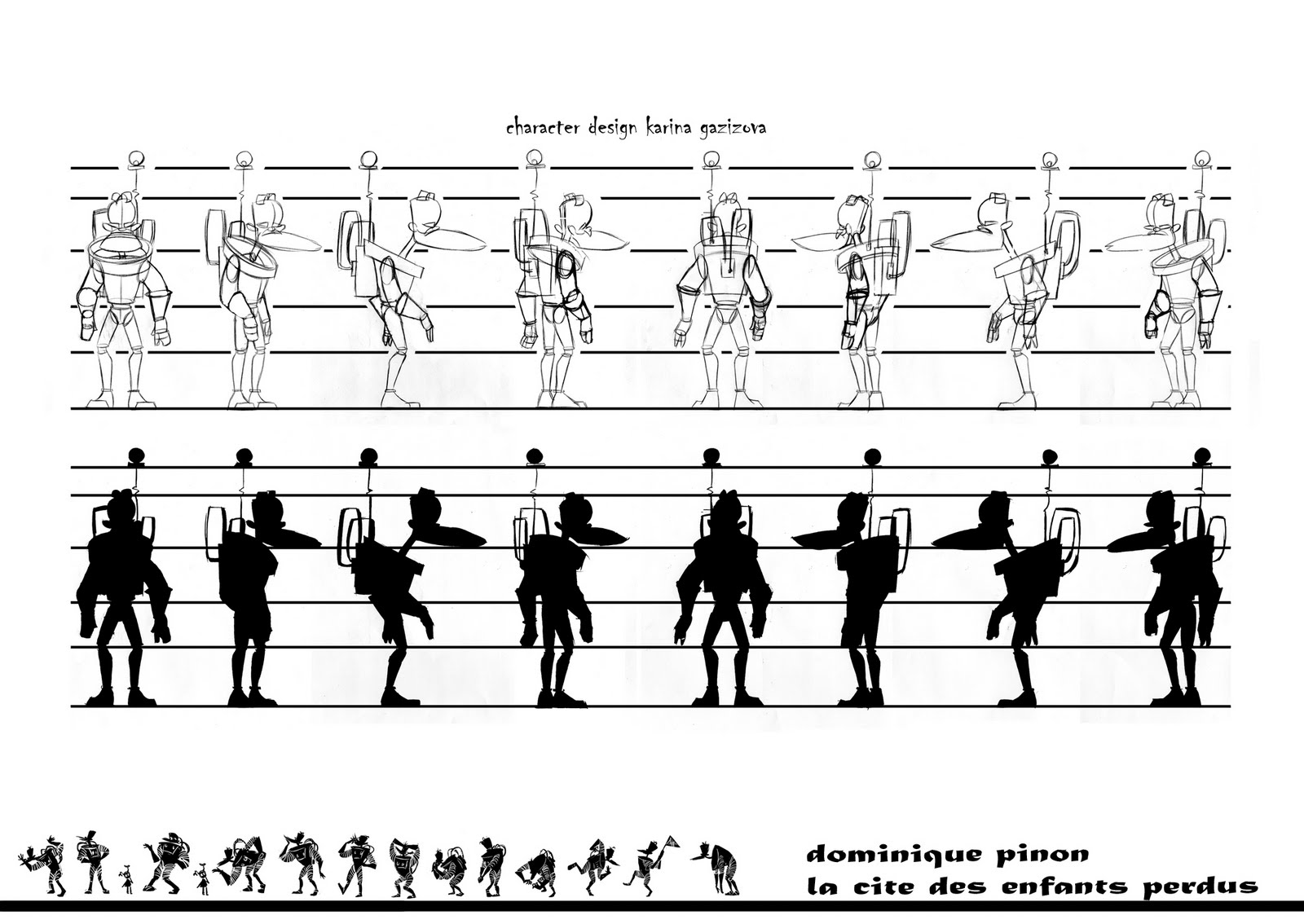 L'ecole des Gobelins: character design 15/20 (2 week course)