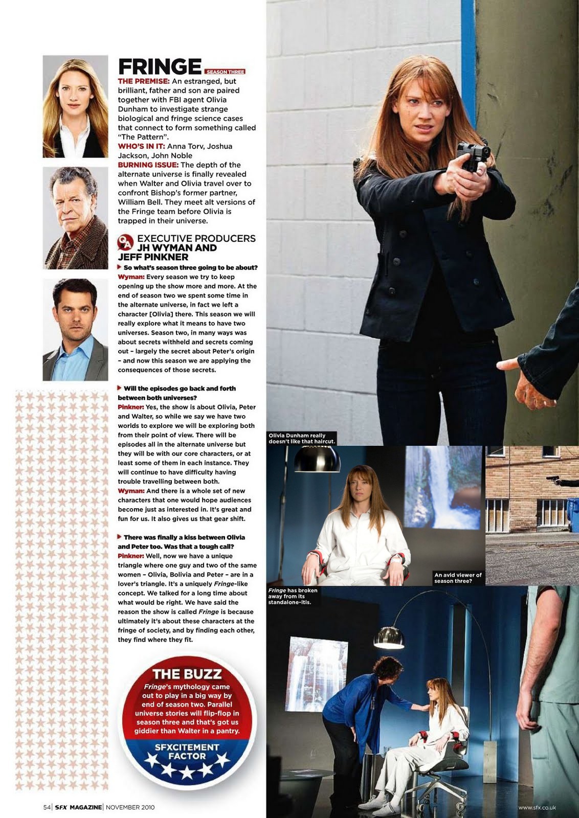 SFX Magazine Scans ~ Fringe Television - Fan Site for the FOX TV Series ...