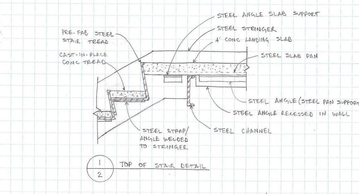 1224 Spring 09: Bishop Favrao Hall interior stair details