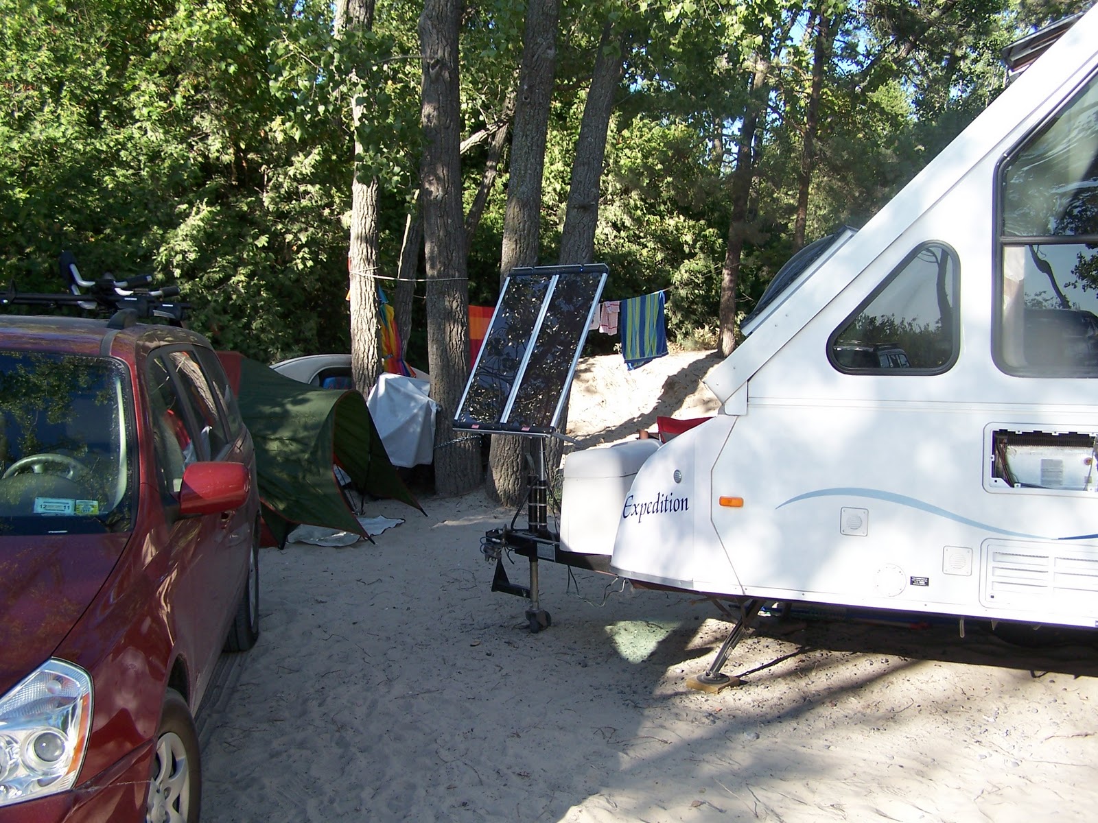 Retrac's Aliner and Camping Adventures: Adding Solar