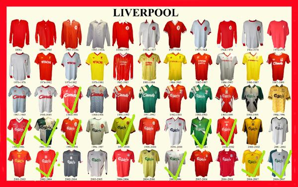 fr-pov: liverpool kit collection ~ classic , retro