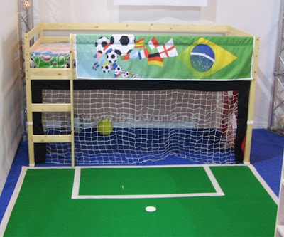 Not sure of the practicalities with rowdy boys but I like the concept ...