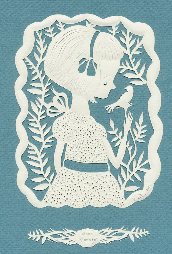 Marie Nouvelle Studio: Elsa Mora's papercuttings