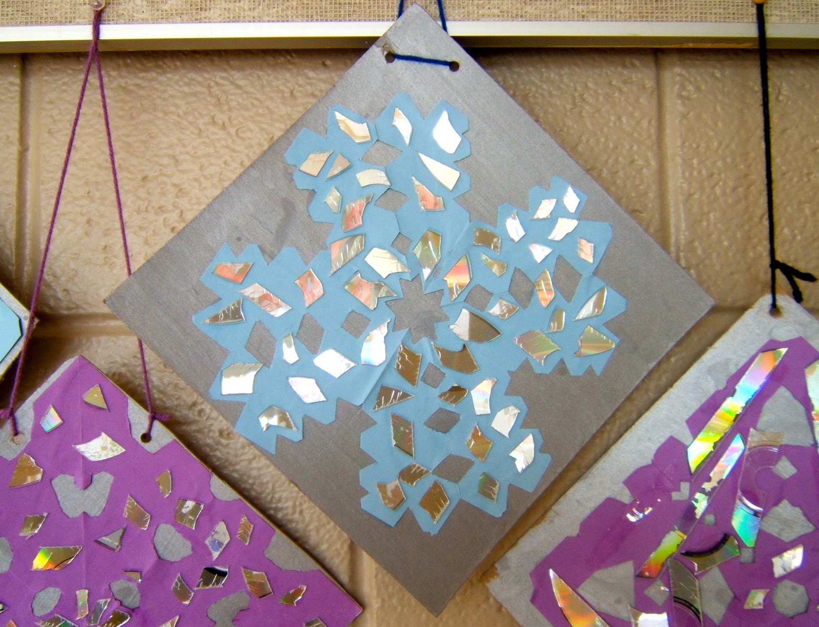 RIVERSIDE ELEMENTARY ART: Snowflake Mosaics