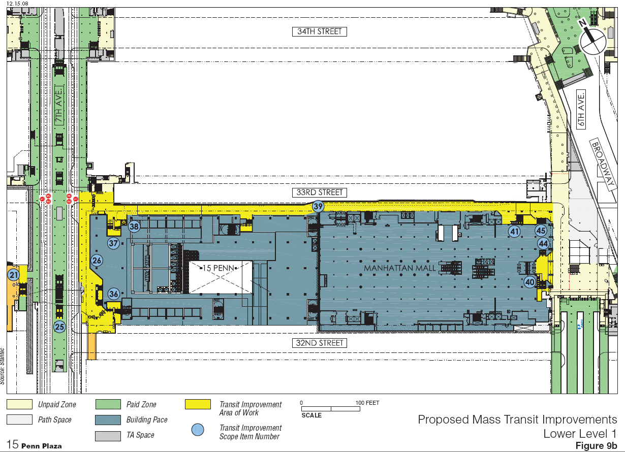 New York - History - Geschichte: Gimbel's Passageway