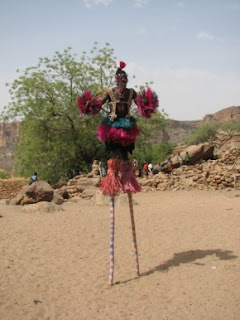 Dogon Ritual Mask Dance of Mali, West Africa