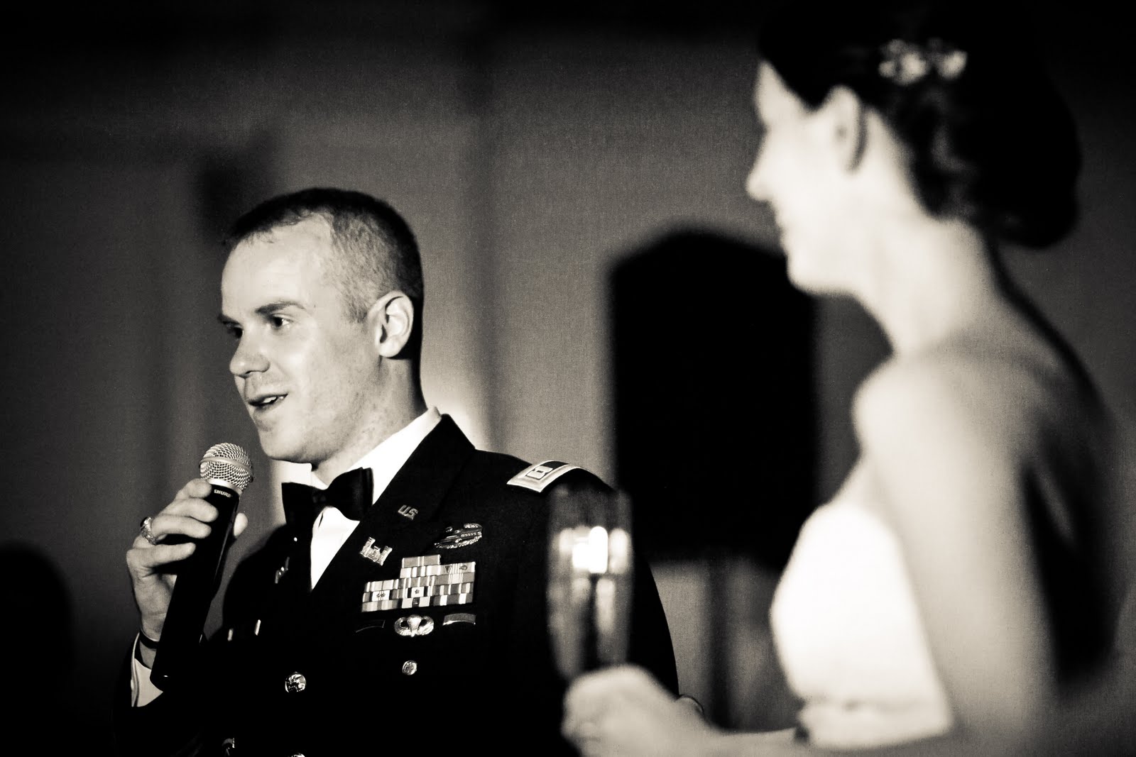 Bridal Bubbly: A Romantic Military Wedding {Elisabeth and Seth}