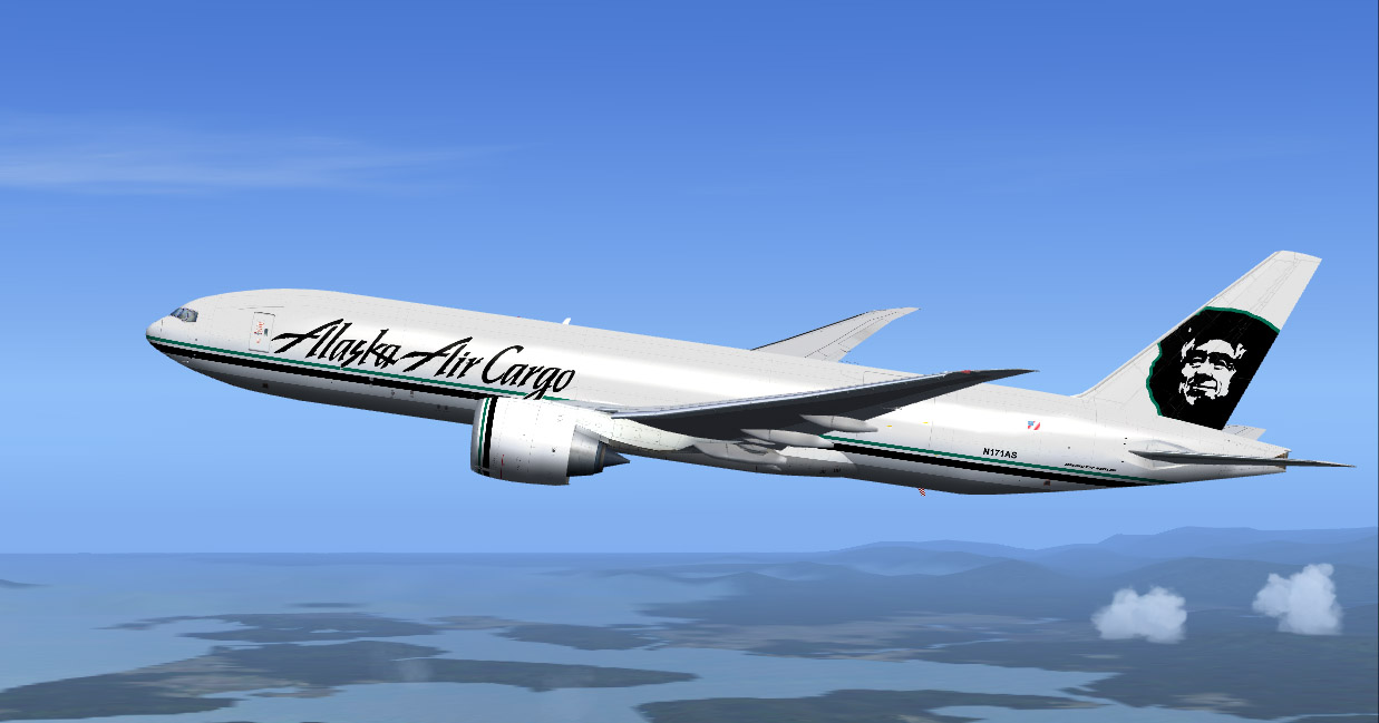 xudeva.blogspot.com: Alaska Air Cargo 777-200FLR