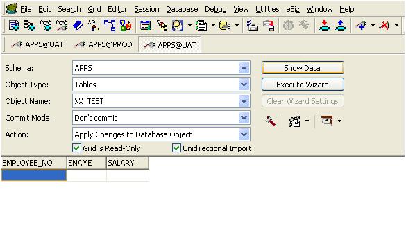 Oracle Database And Oracle Applications Loading Data From Excel To Oracle Tables Using Toad
