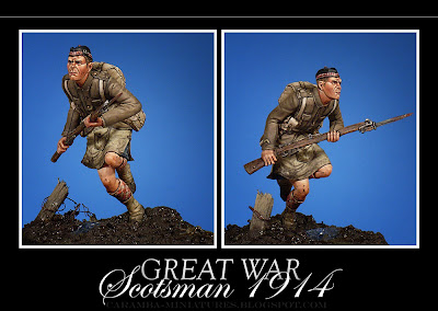 the Scotsman - 54mm, JMD Miniatures | planetFigure | Miniatures
