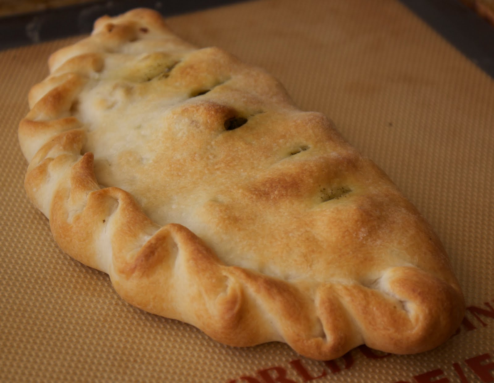 Chicken Broccoli Calzone ~ Heat Oven to 350