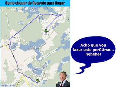 TERRA BRASILIS: Como Chegar de REPENTE para KAGAR...