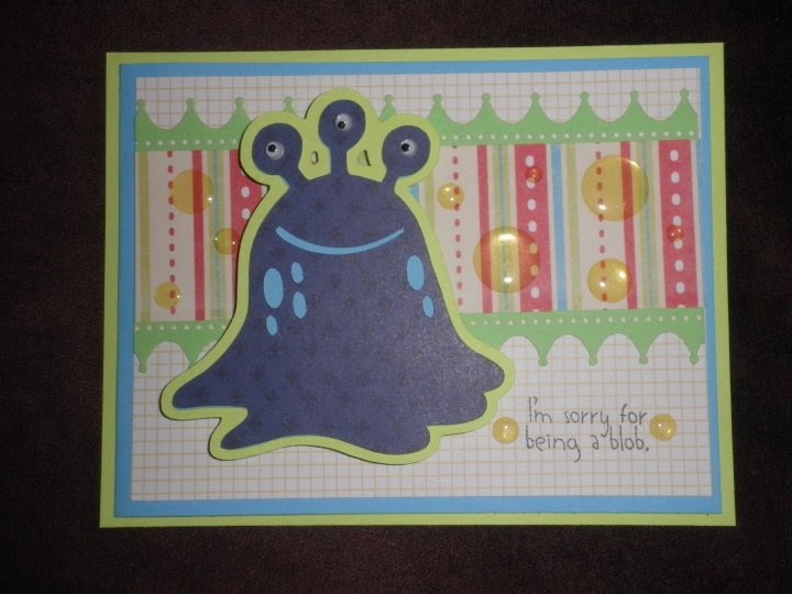 Paper Crafts by Candace: Mini Monsters Cards