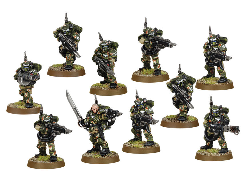 Warhammer 40k & battle: Lumière sur : Les Troupes de Choc