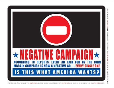 Print The Truth: Negative Campaigning
