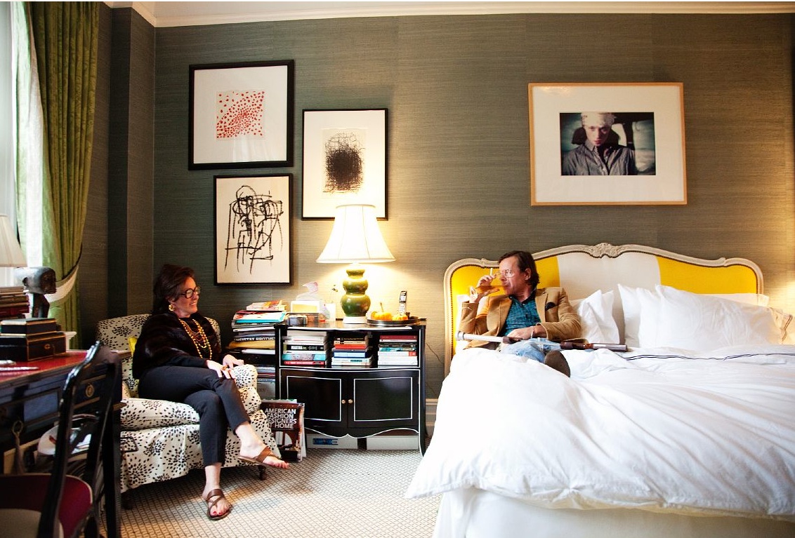 Dwellers Without Decorators: Kate and Andy Spade by The Selby