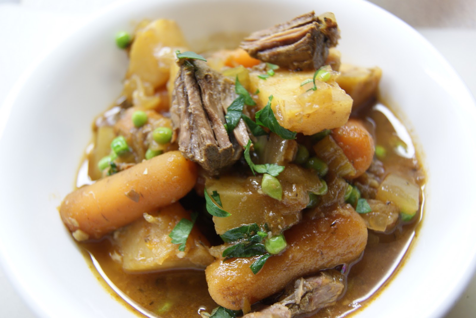 Little Kitchen (or New Hip) on the Prairie: Roasted Garlic Beef Stew