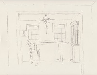 Steve Learns to Draw: Dining Room