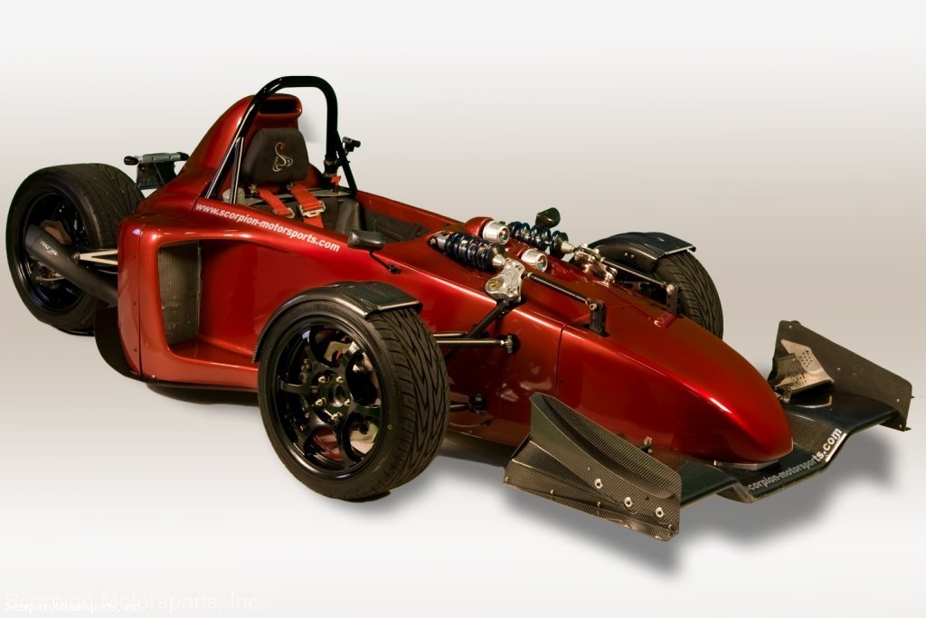Imágenes de Autos Deportivos: El Scorpion P6 con tres ruedas