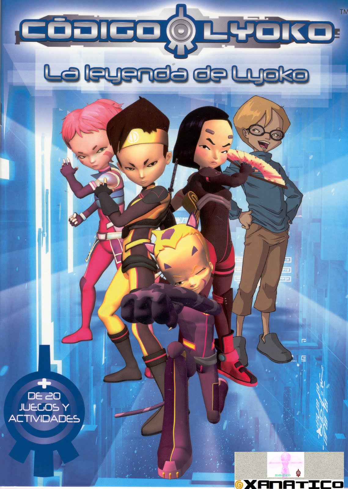 Libros de code lyoko: Codigo Lyoko La leyenda de Lyoko innfo detallada