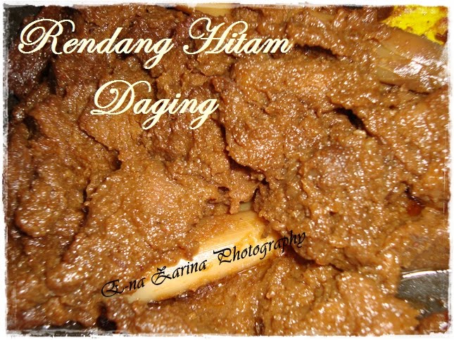 E-NA LOVELY KITCHEN ^_^: :-> Rendang Hitam Daging