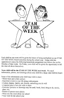 ELEMENTARY SCHOOL ENRICHMENT ACTIVITIES: STAR OF THE WEEK BULLETIN ...