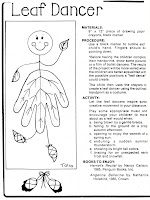 ELEMENTARY SCHOOL ENRICHMENT ACTIVITIES: LEAF DANCER BULLETIN BOARD