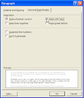 Pagination: Background Pagination, Page Breaks, and Controlling Pagination