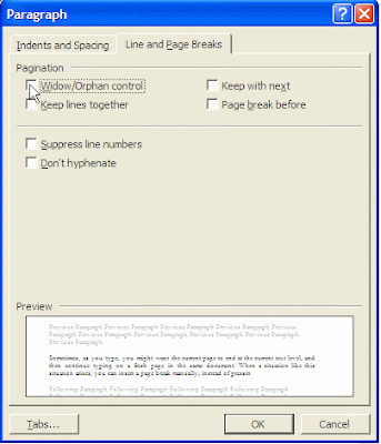 Pagination: Background Pagination, Page Breaks, and Controlling Pagination