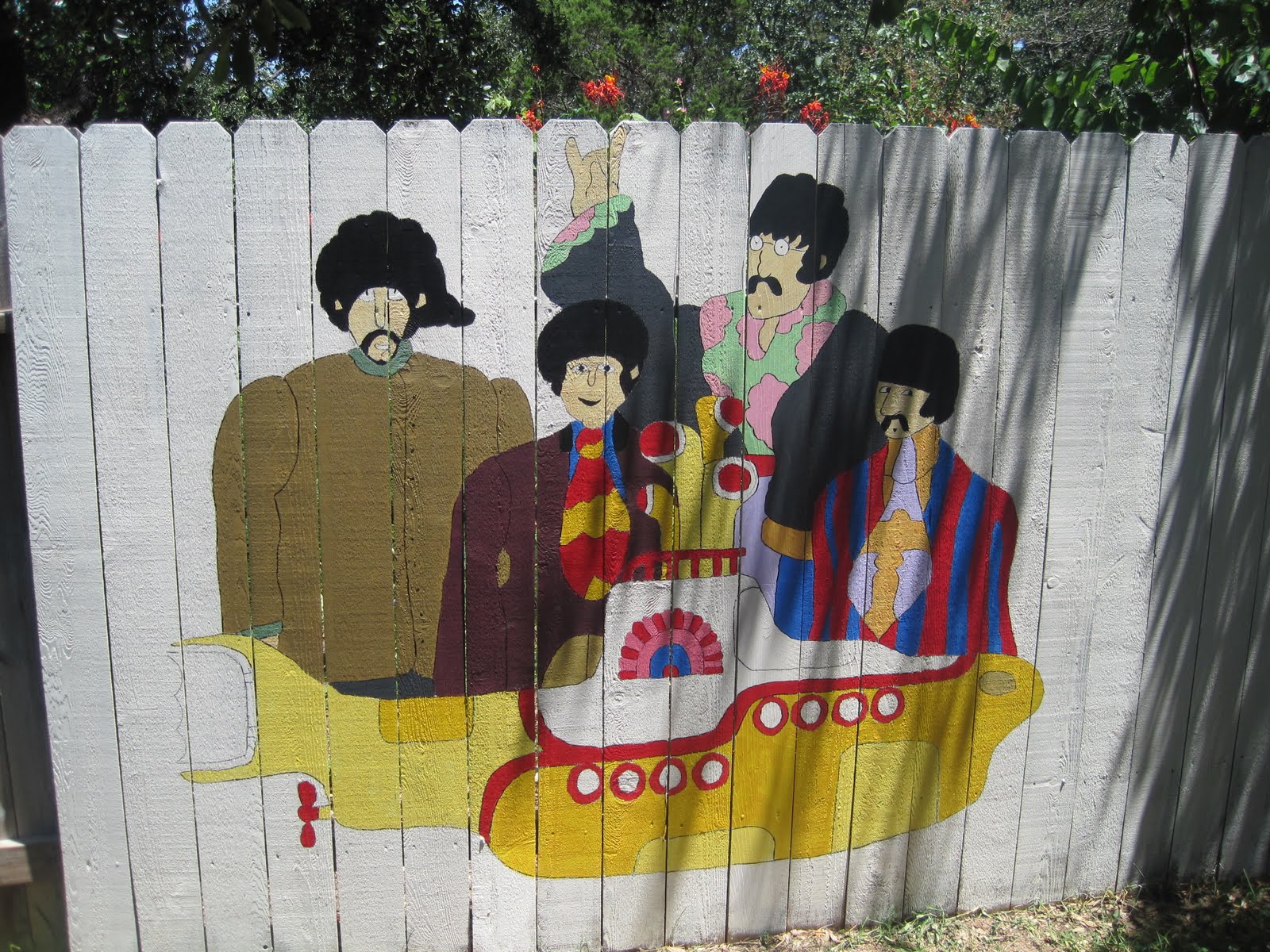 Murals by Dan: Beatles Mural