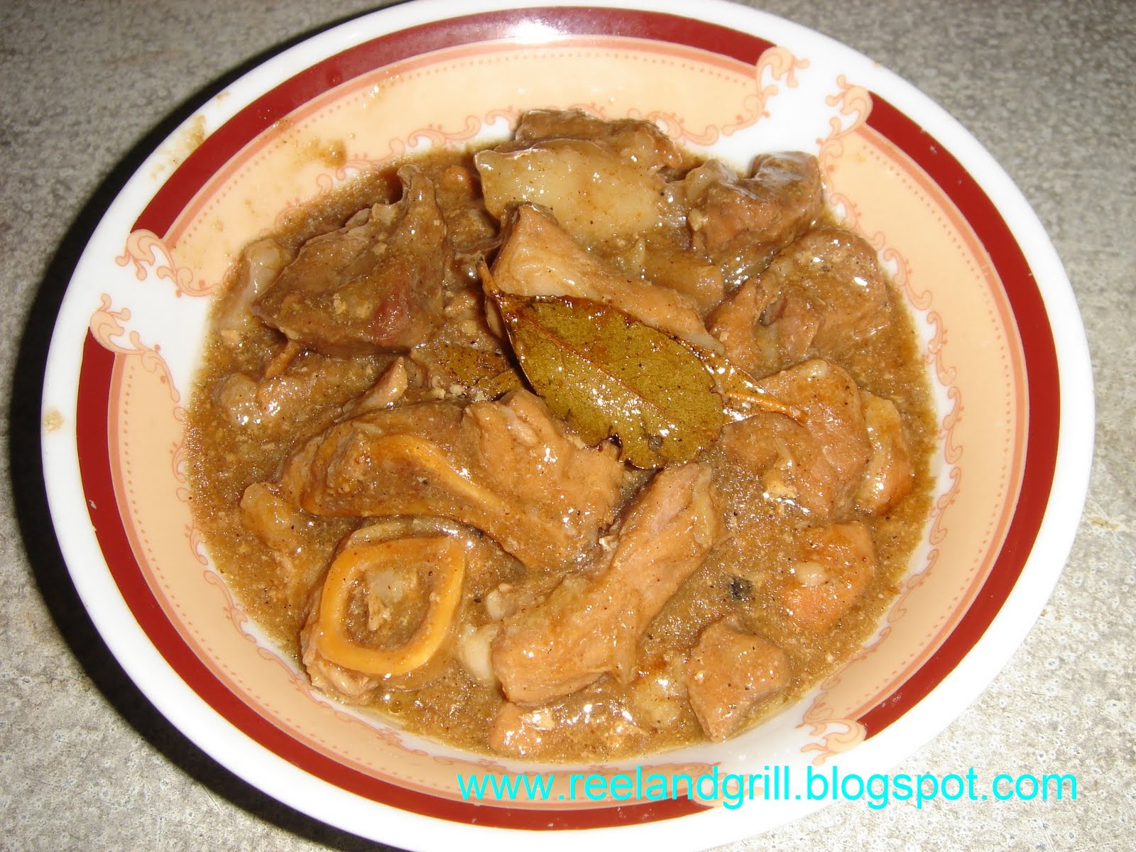 Reel and Grill: Paksiw A La Lechon Paksiw (Pork Stewed in Vinegar and ...
