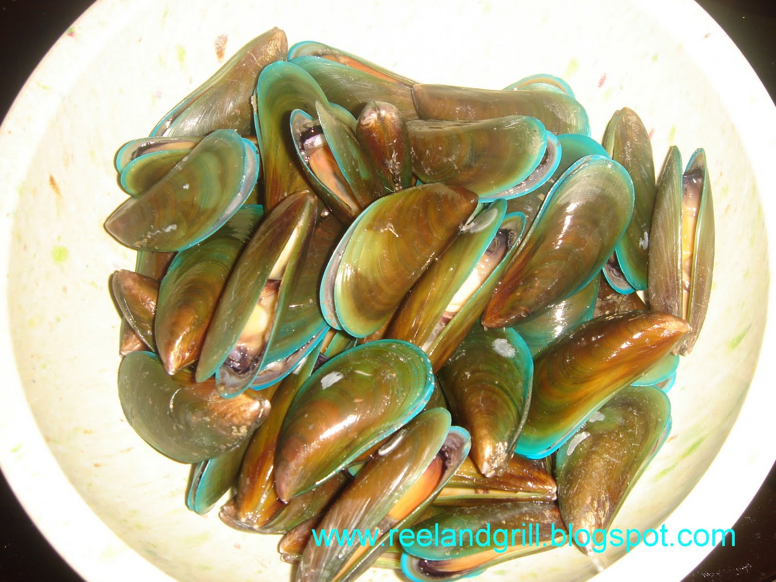 Reel and Grill: Ginisang Tahong (Sauteed Asian Green Mussels)