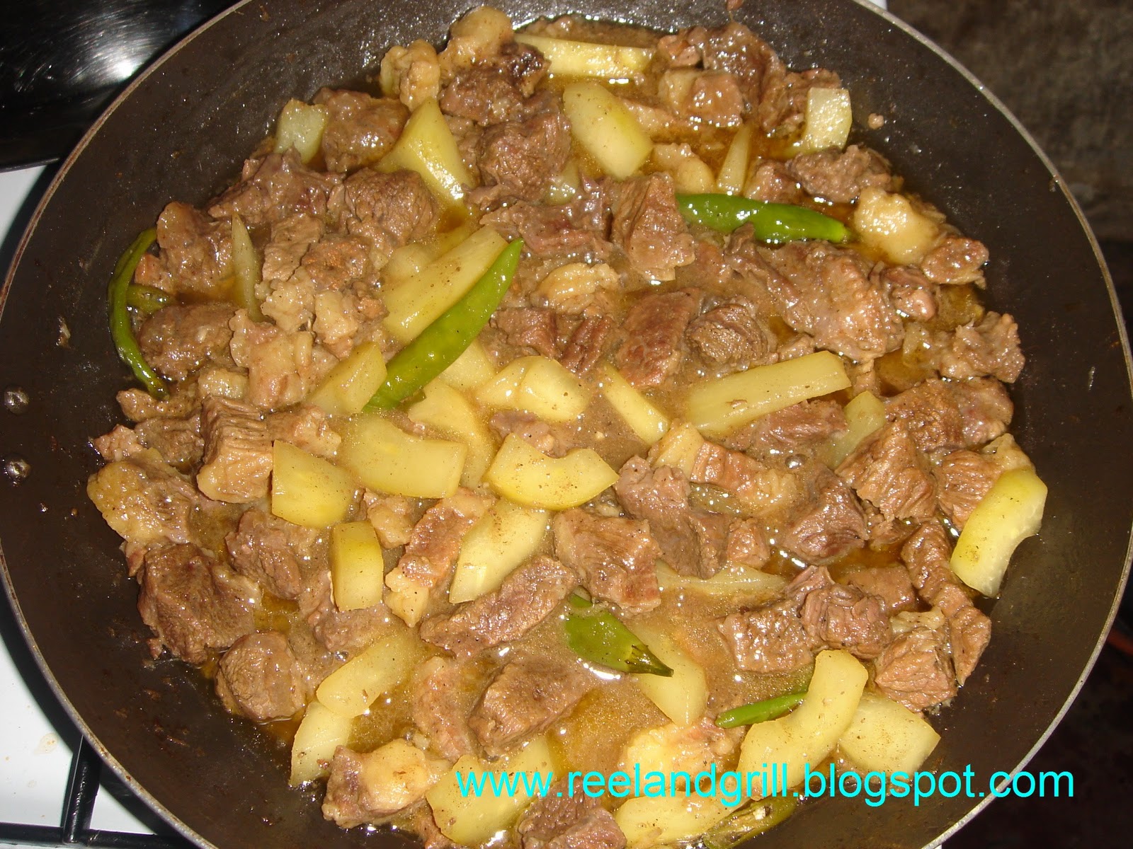 Reel and Grill: Ginataang Kalabaw (Carabeef Cooked in Coconut Milk)