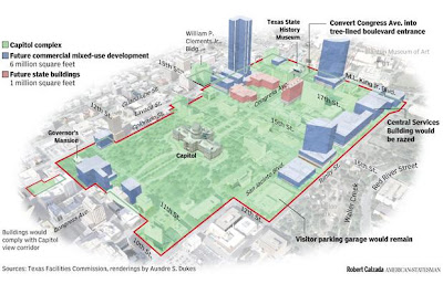 Urban Transport: Austin, Texas: New vision for Capitol complex