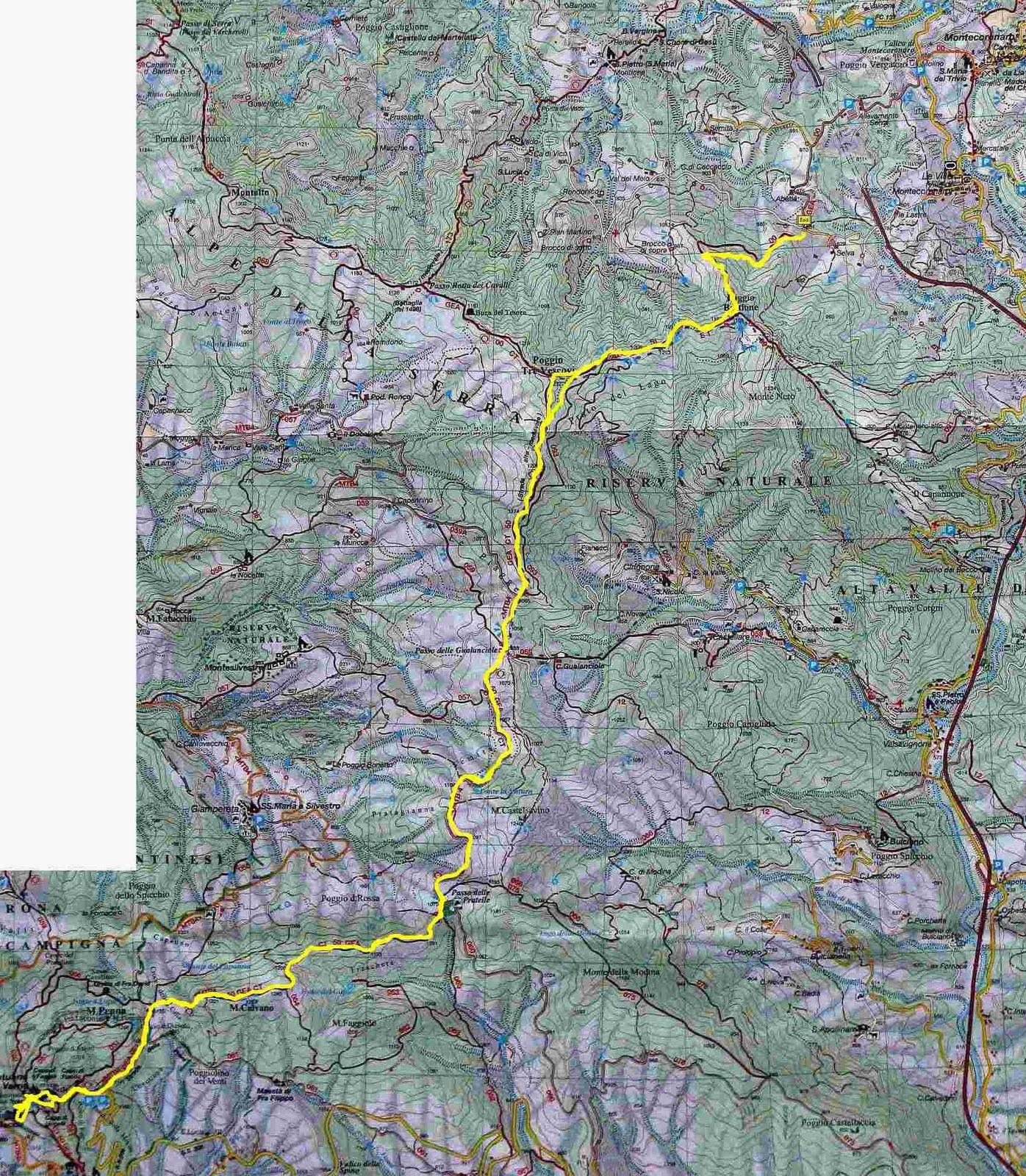 Trekking in Appennino: 15 settembre - La Verna