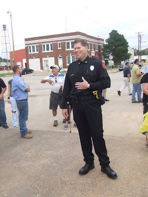 The Voice of Mitchell County: Dedication Ceremonies at the new Police ...