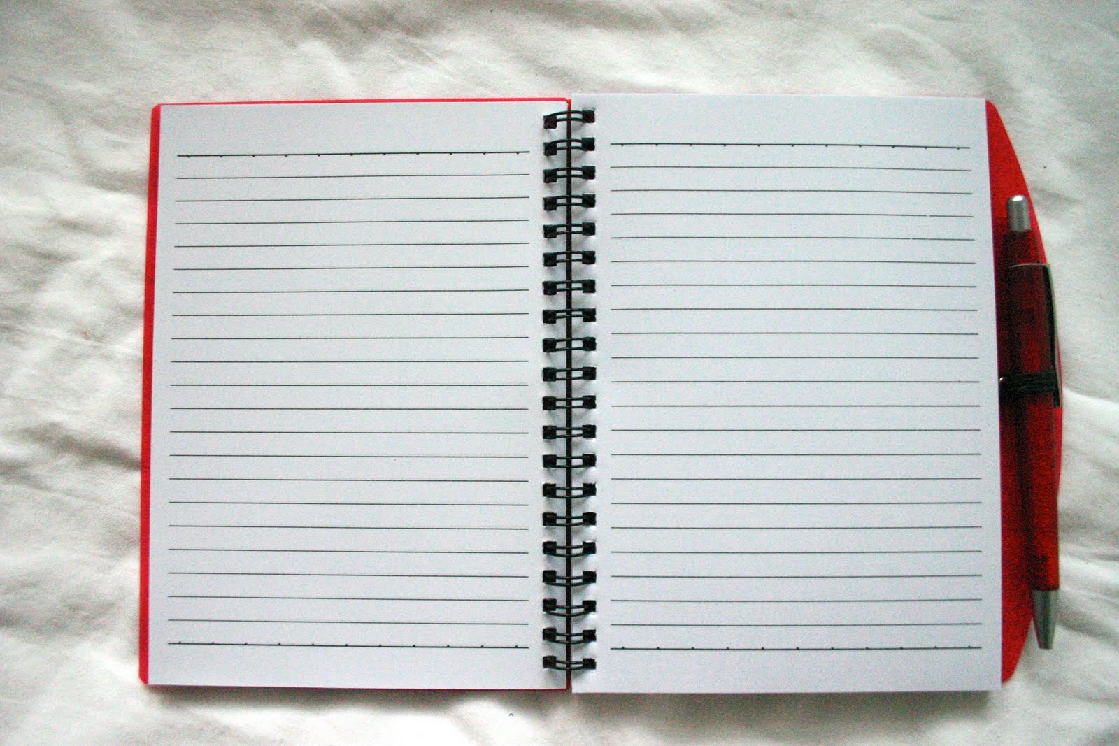 Useful STUFF: Spiral-bound Notebooks! With matching pens.