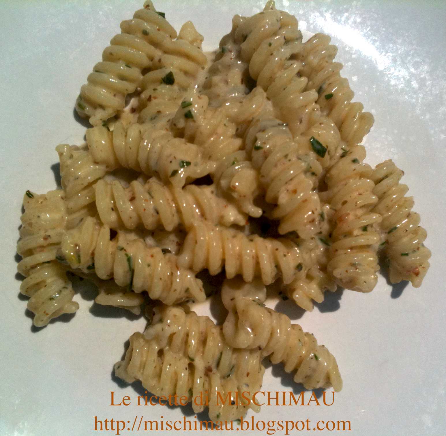 Le ricette di MISCHIMAU: Pasta al rosmarino a sorpresa