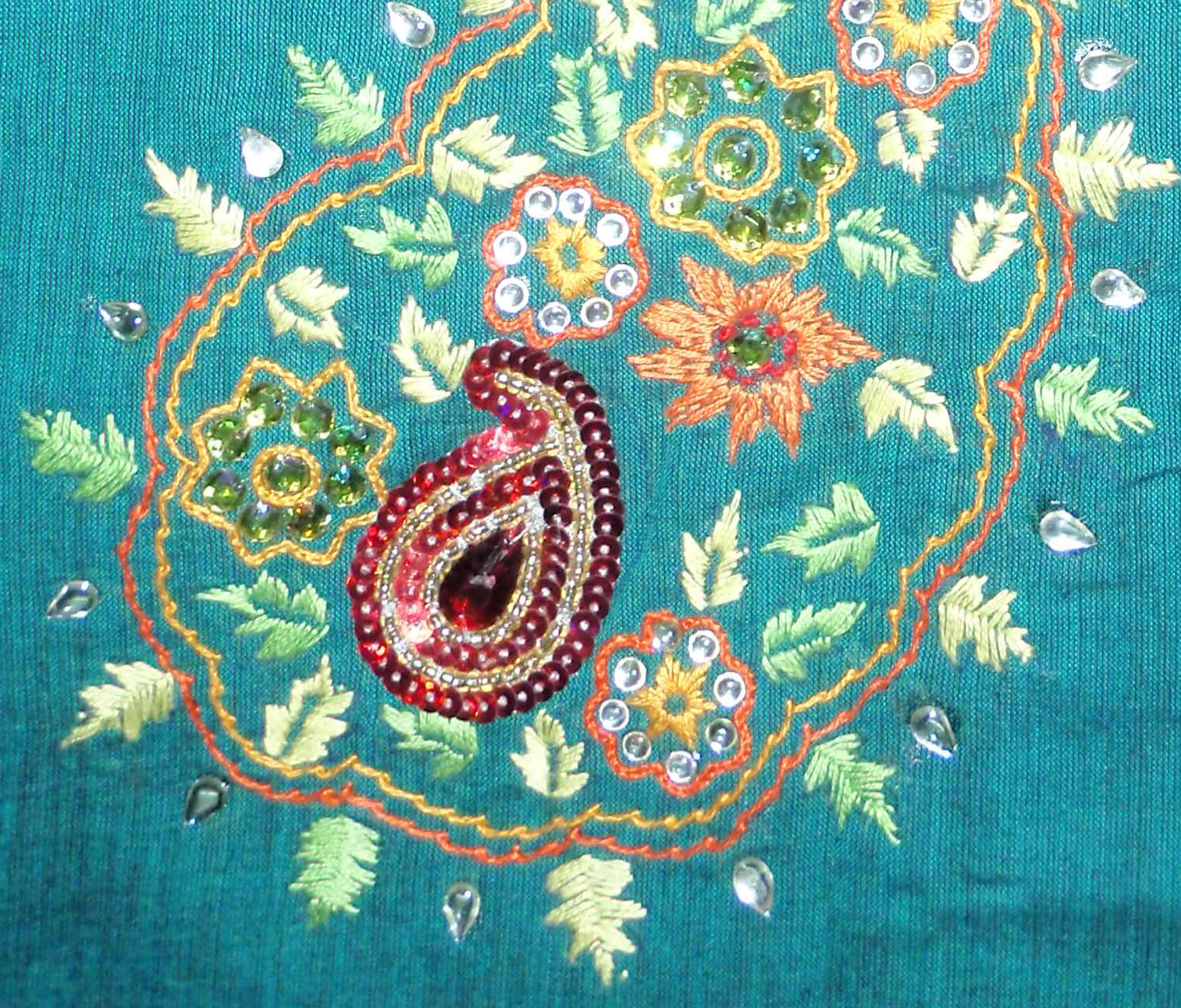 Indoors and Outdoors: My Latest Hand Embroidery