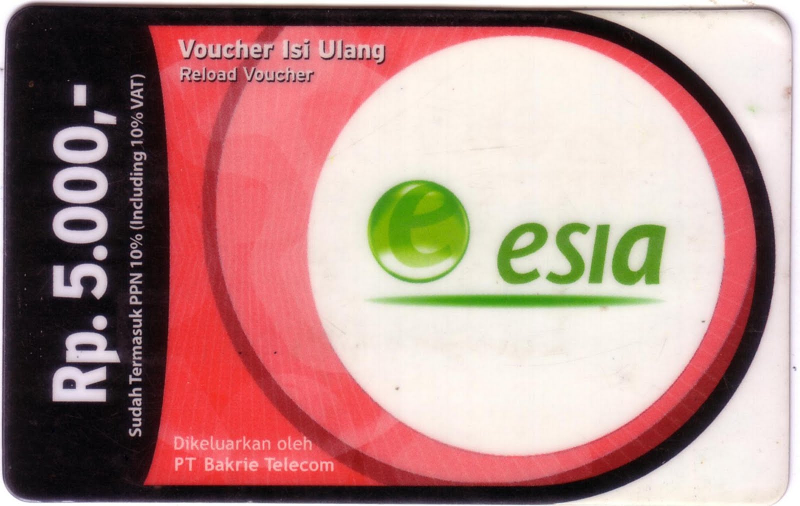 KOLEKSI VOUCHER: Esia Edisi Warna Warni