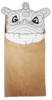 Origami n' Stuff 4 Kids: Chinese Lion Paper Bag Puppet