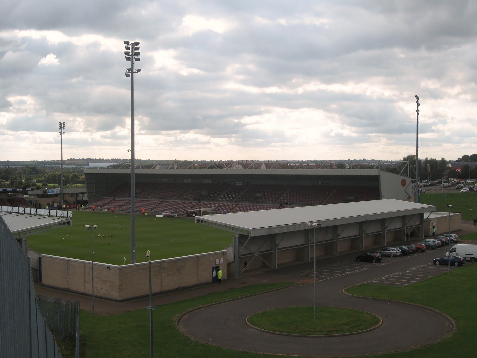 * The 100 Football Grounds Club *: My Matchday - 265 Sixfields Stadium