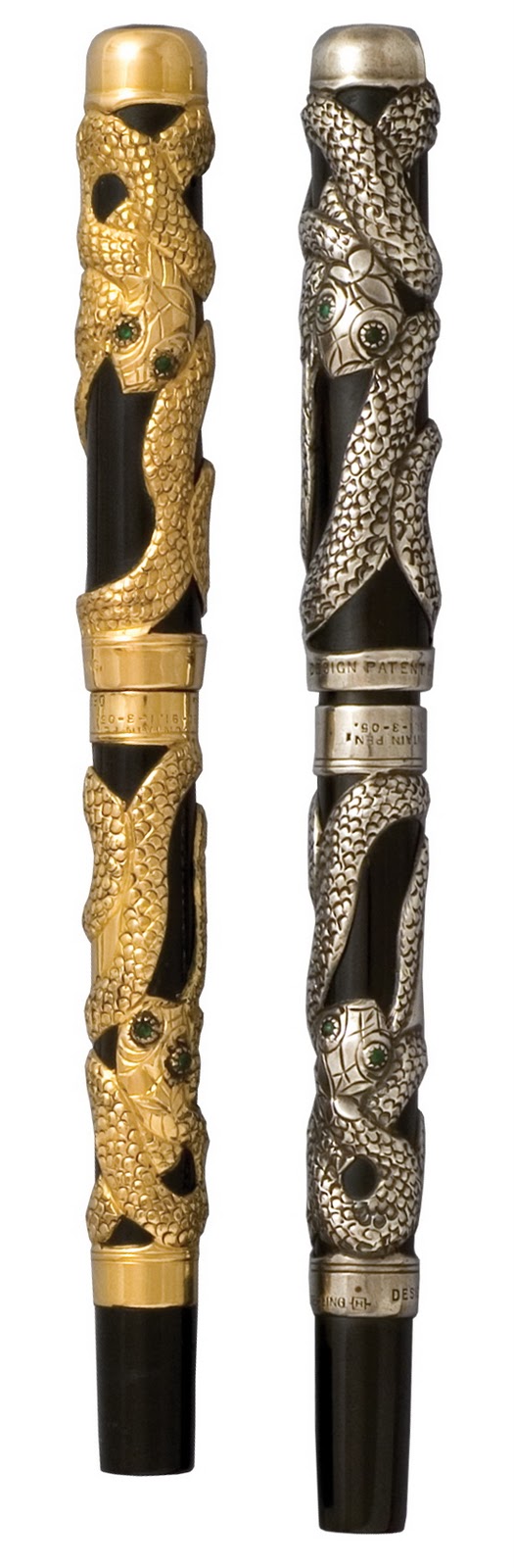 old fountain pens just for fun: Two PARKER " SNAKES " eyedropper, # 38 ...