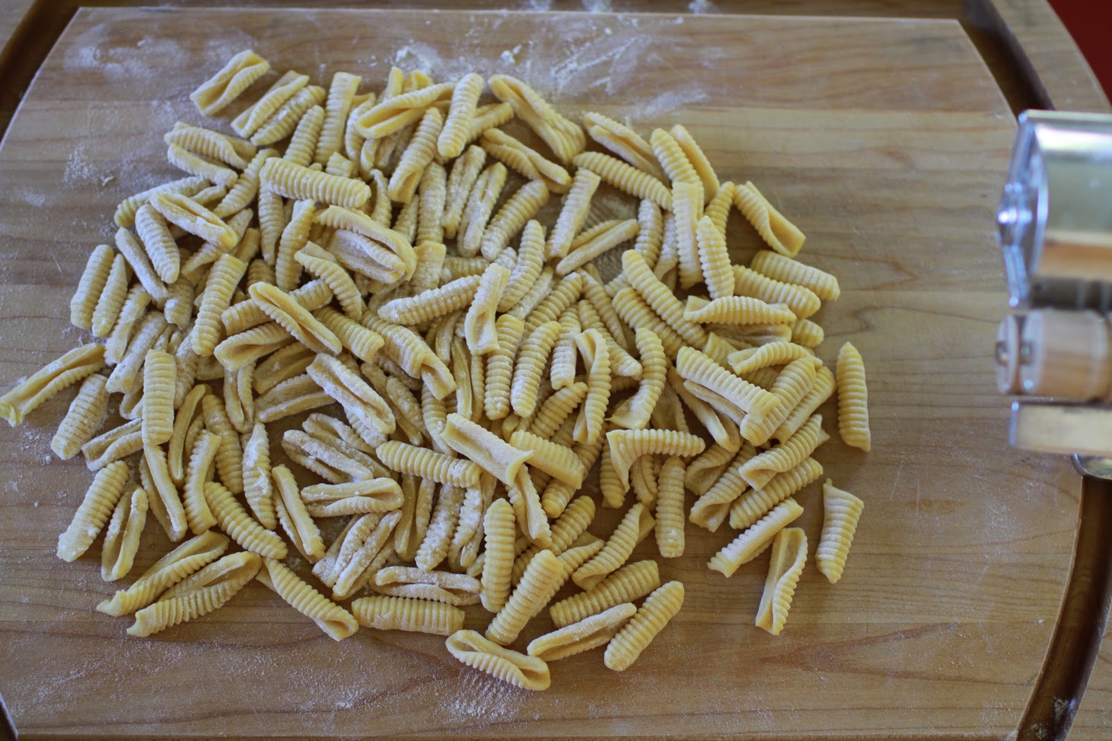 A Serious Bunburyist: Cavatelli